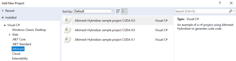 Altimesh - GET STARTED
